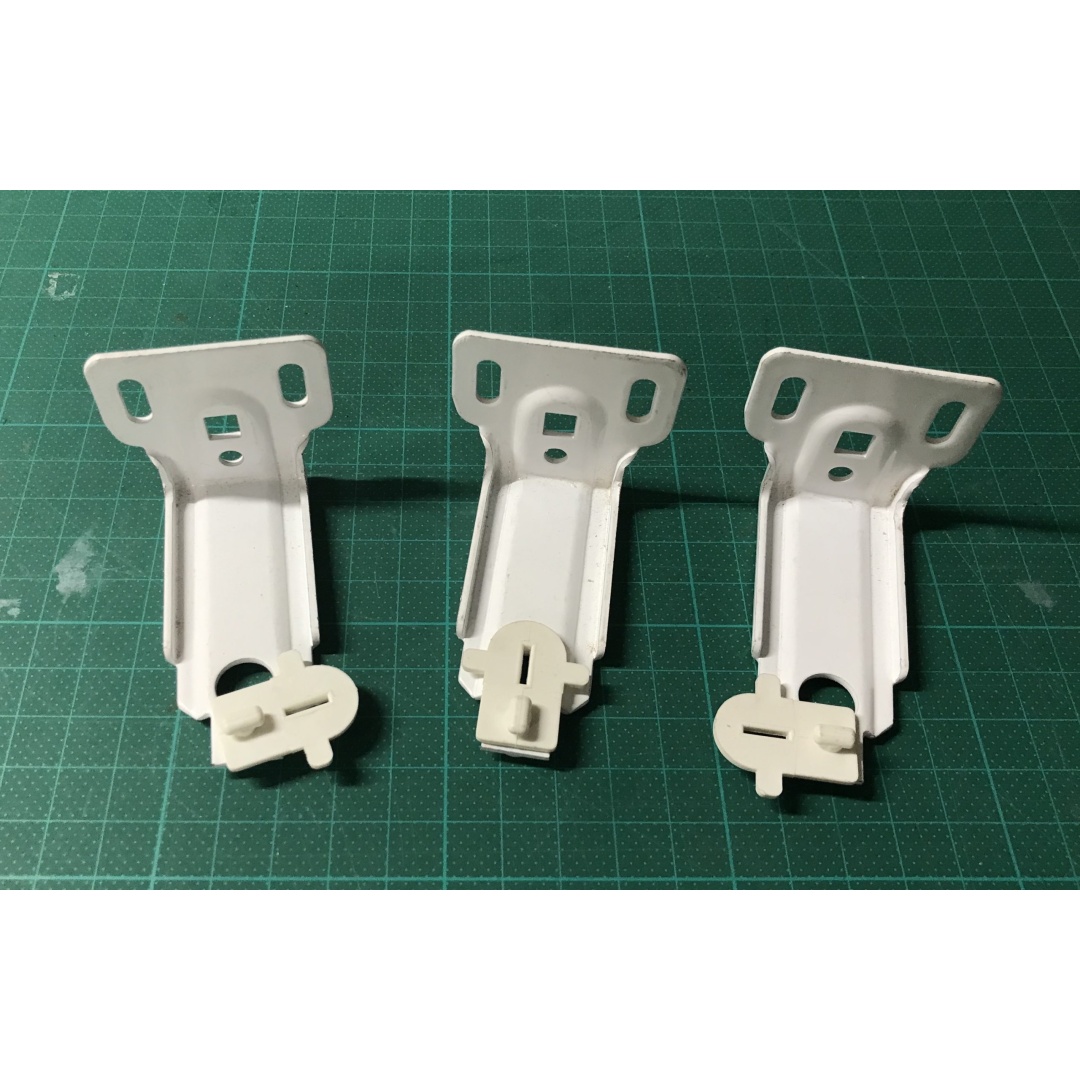 V400 brackets White , pack of 3 | Dial-a-Curtain Kerikeri
